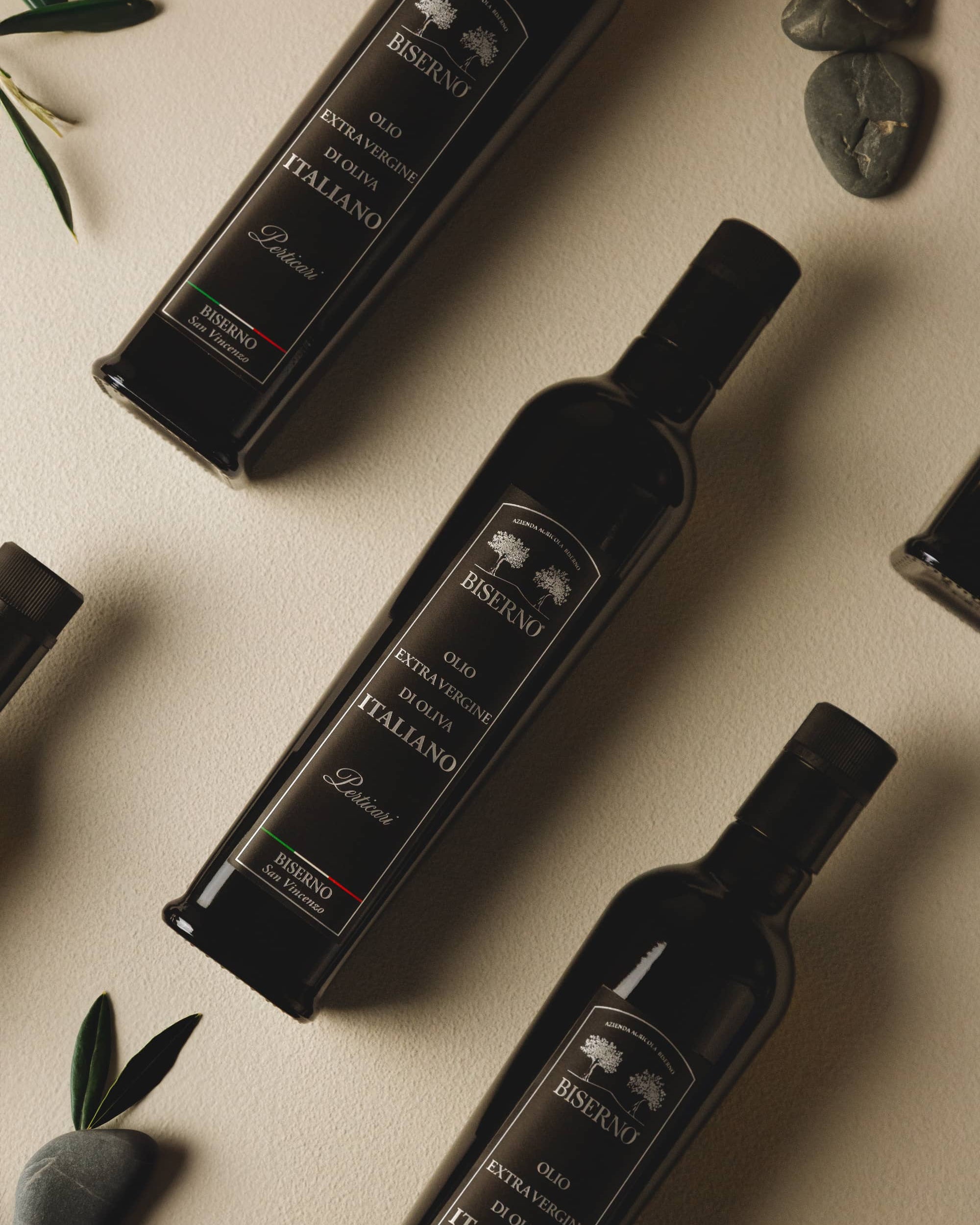 6 bottiglie | Olio Perticari Italiano 0,5L - campagna olearia 2024-202